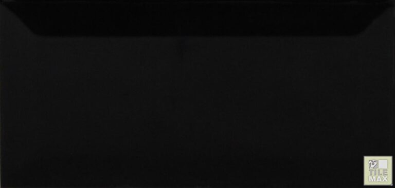 Victoria Black Bevelled 75x150mm Tile | Tilemax